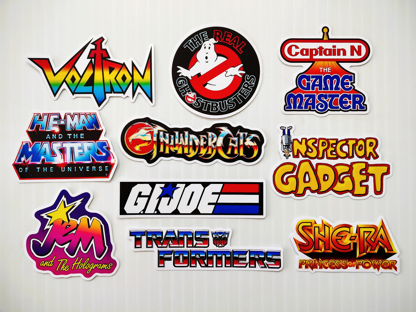 Classic Cartoons Sticker Pack (10 Stickers) SET 1 – Omni-Cult