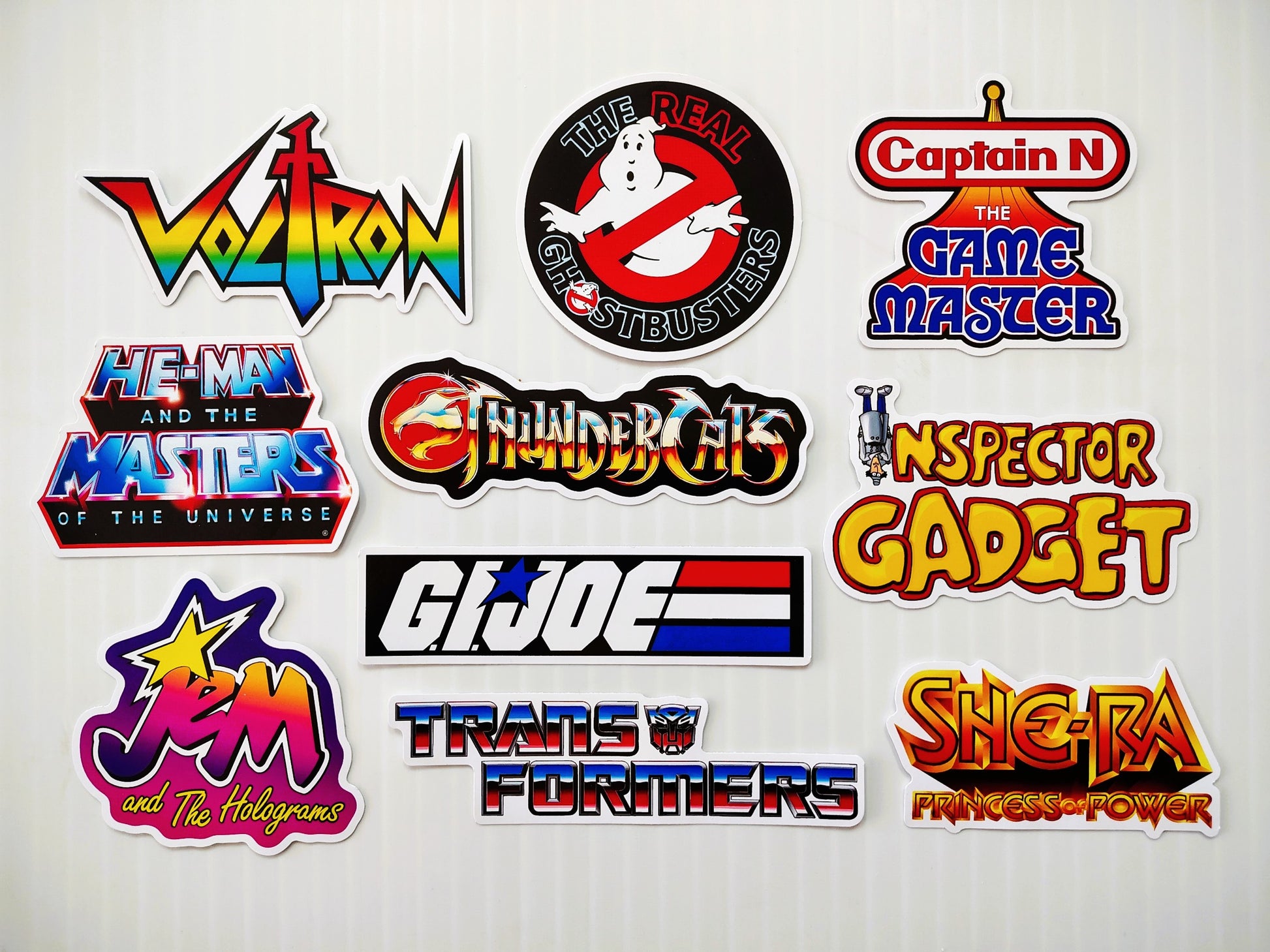 Classic Cartoons Sticker Pack (10 Stickers) SET 1 – Omni-Cult