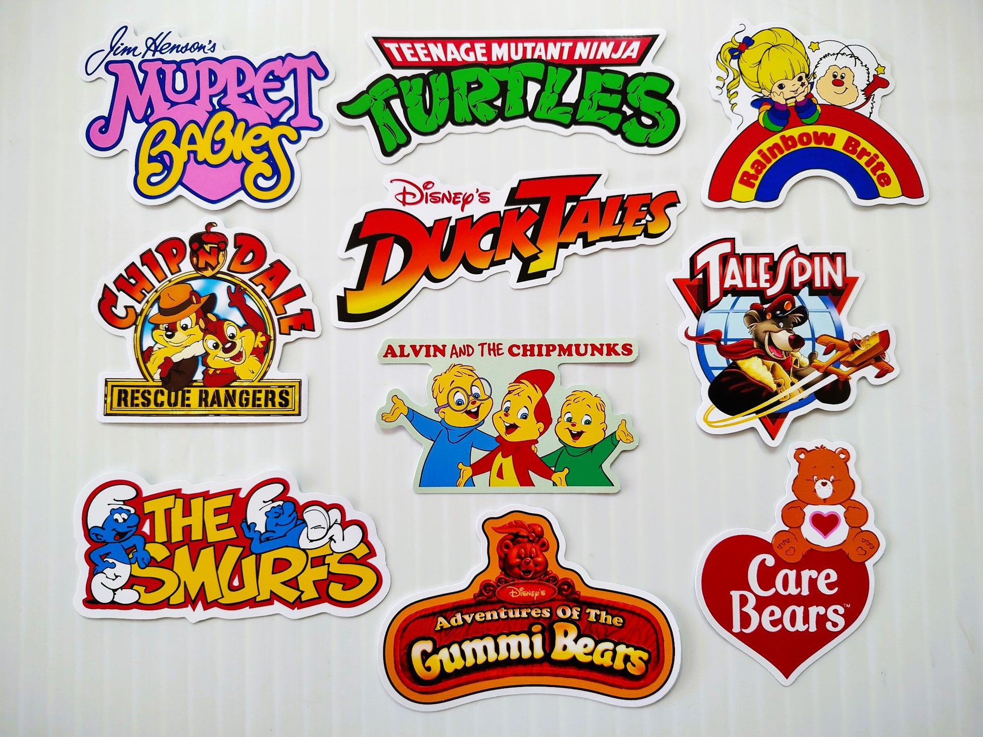 Classic Cartoons Sticker Pack (10 Stickers) SET 2 – Omni-Cult