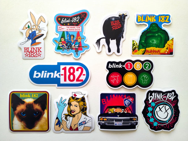 Blink-182 Sticker Pack (10 Stickers) – Omni-Cult