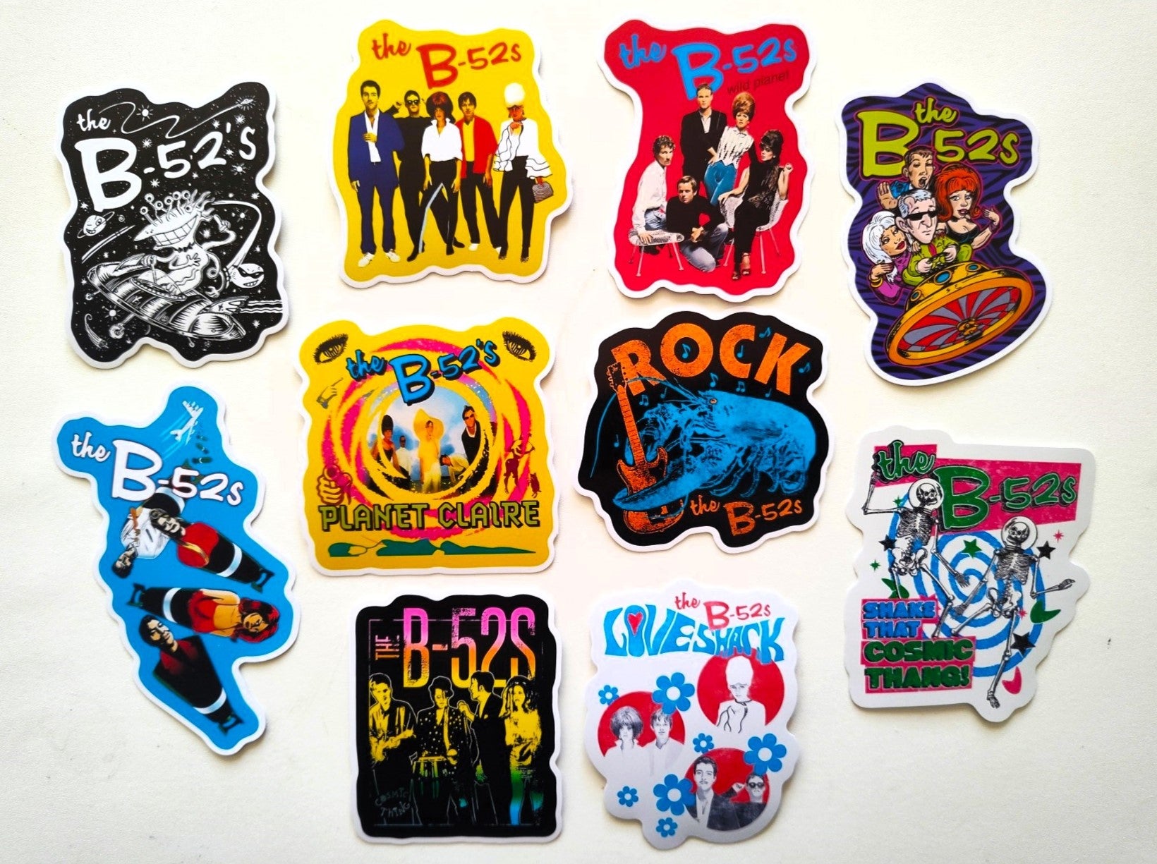B-52's Sticker Pack (10 Stickers) – Omni-Cult
